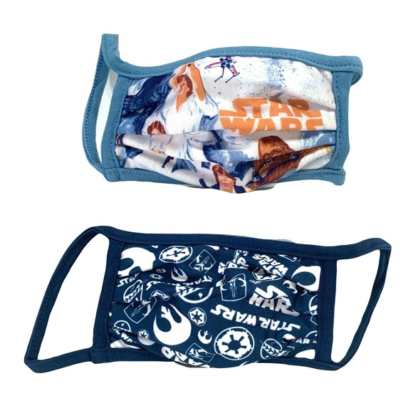 Disney | Accessories | Star Wars Disney Child Face Mask Lot 2 | Poshmark